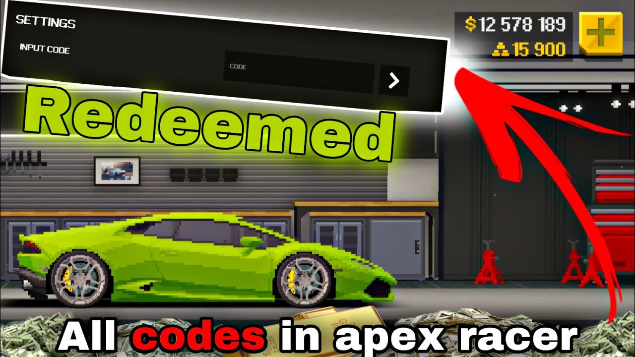 all redeemable codes in apex racer new update - YouTube
