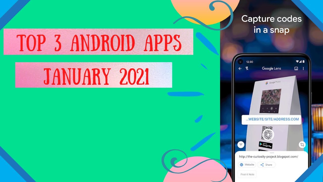 Top 3 Amazing Android Apps (January 2021) - YouTube