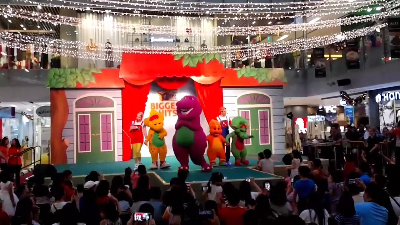 Barney and Friends Live at OneKM Mall - I love you You love me - YouTube