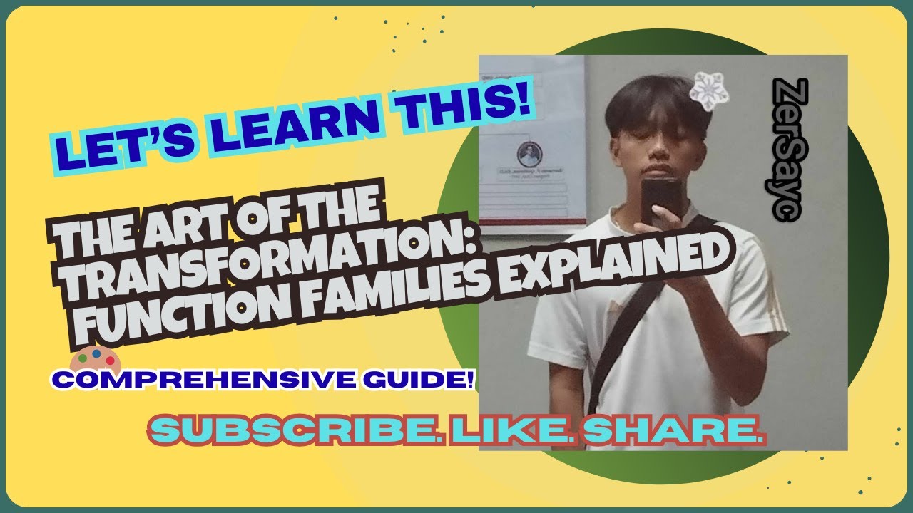 The Art of the Transformation: Function Families Explained 🎨 - YouTube