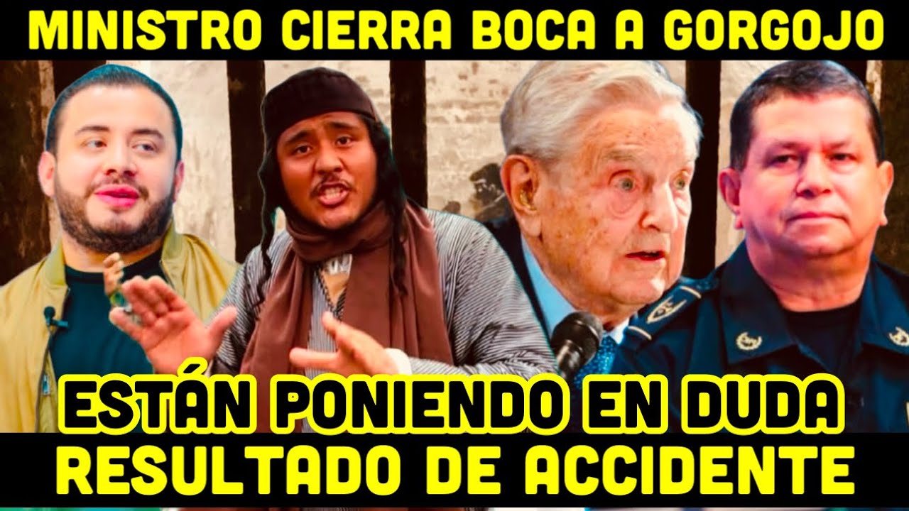 Ministro Cierra Boca a Gorgojo Frentudo, Revelan Motivo de Accidente de ...