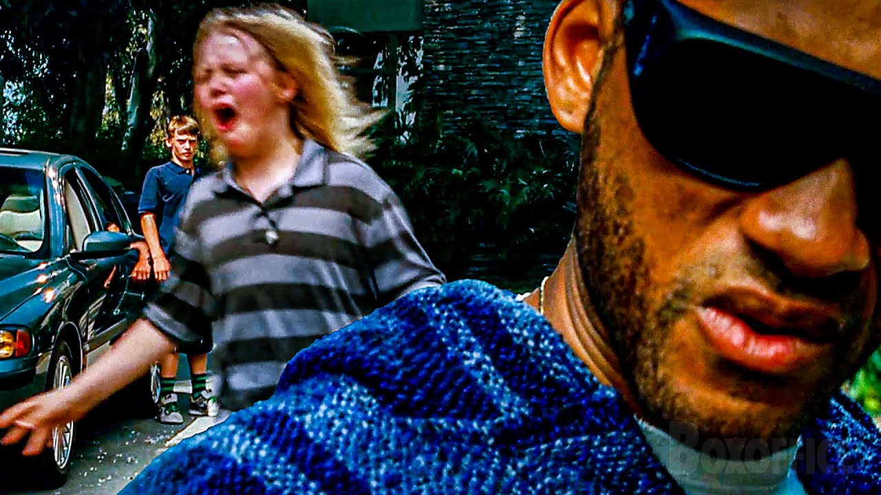 Will Smith a.k.a Hancock gives a lesson to a little brat | Hancock ...