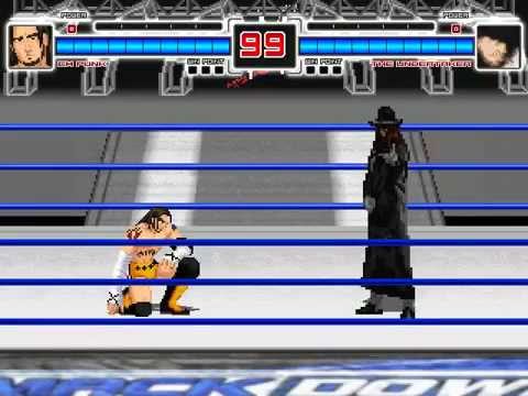 MUGEN : Wrasslemania 4 - CM Punk vs The Undertaker - YouTube