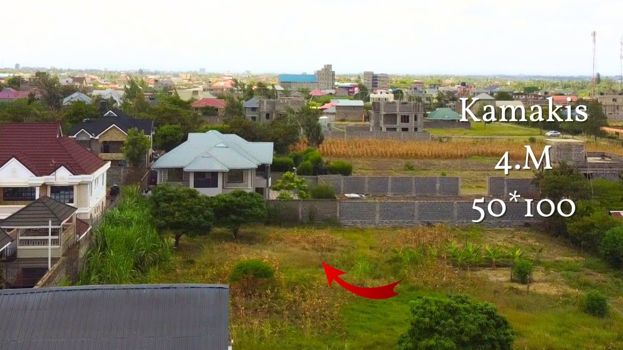 50 By 100 Plot For Sale KAMAKIS 4M READY TITLE Real Estate Acre