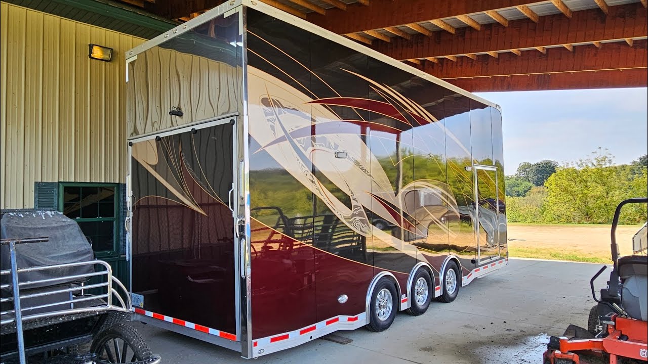 For Sale 2020 ATC 2 Car Stacker Trailer 19,800 lbs GVWR Custom Paint ...