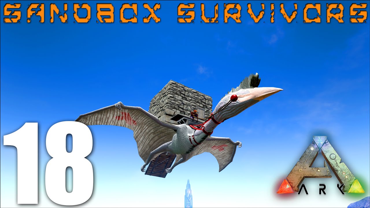 ARK: Survival Evolved - QUETZAL MOUNTED BABY DELIVERY! - S1EP18 ...