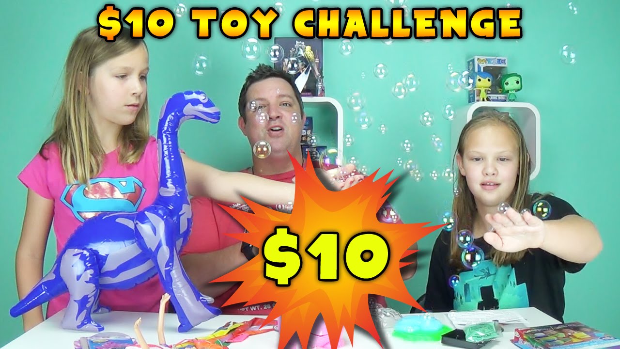 $10 Toy Challenge MASS COLLABORATION Toy Review - YouTube