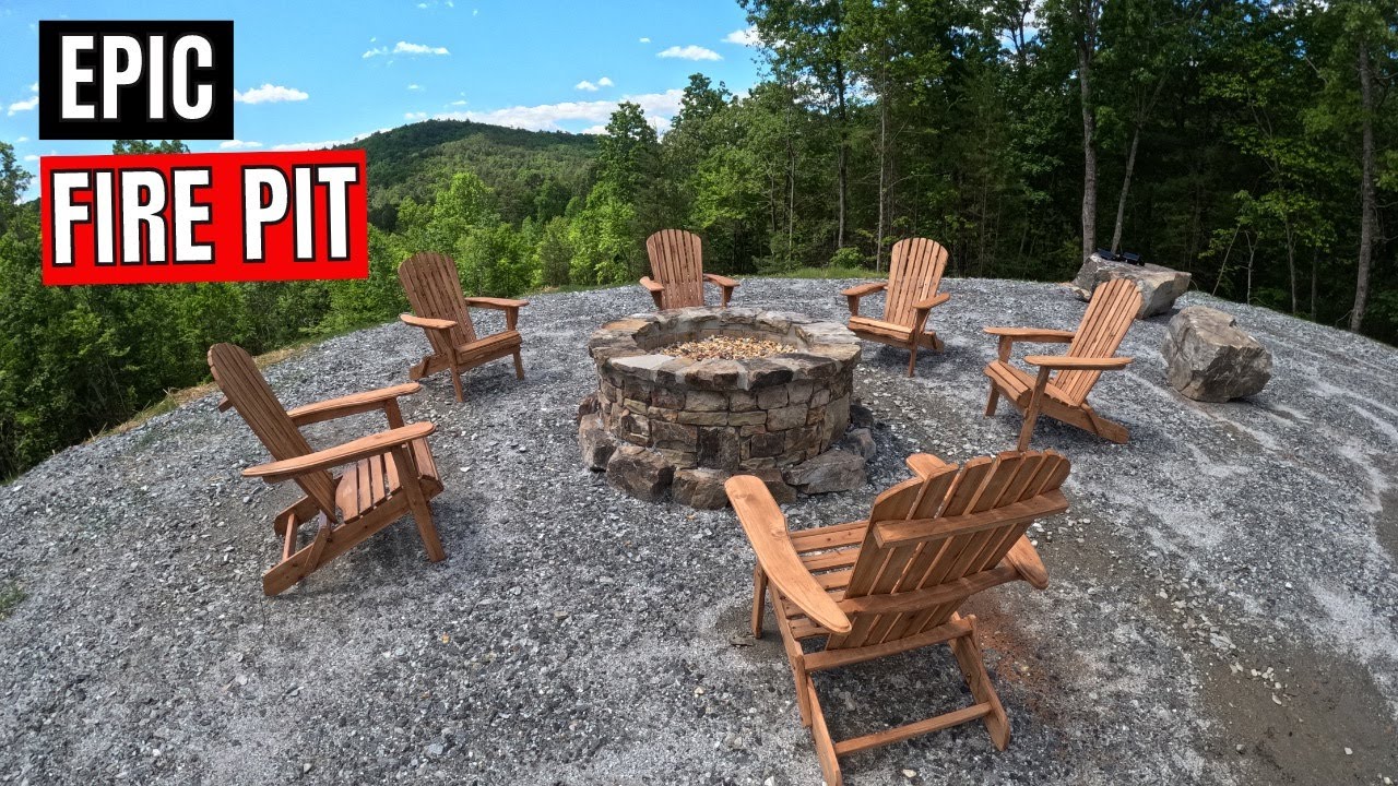 EASY DIY FIRE PIT - YouTube