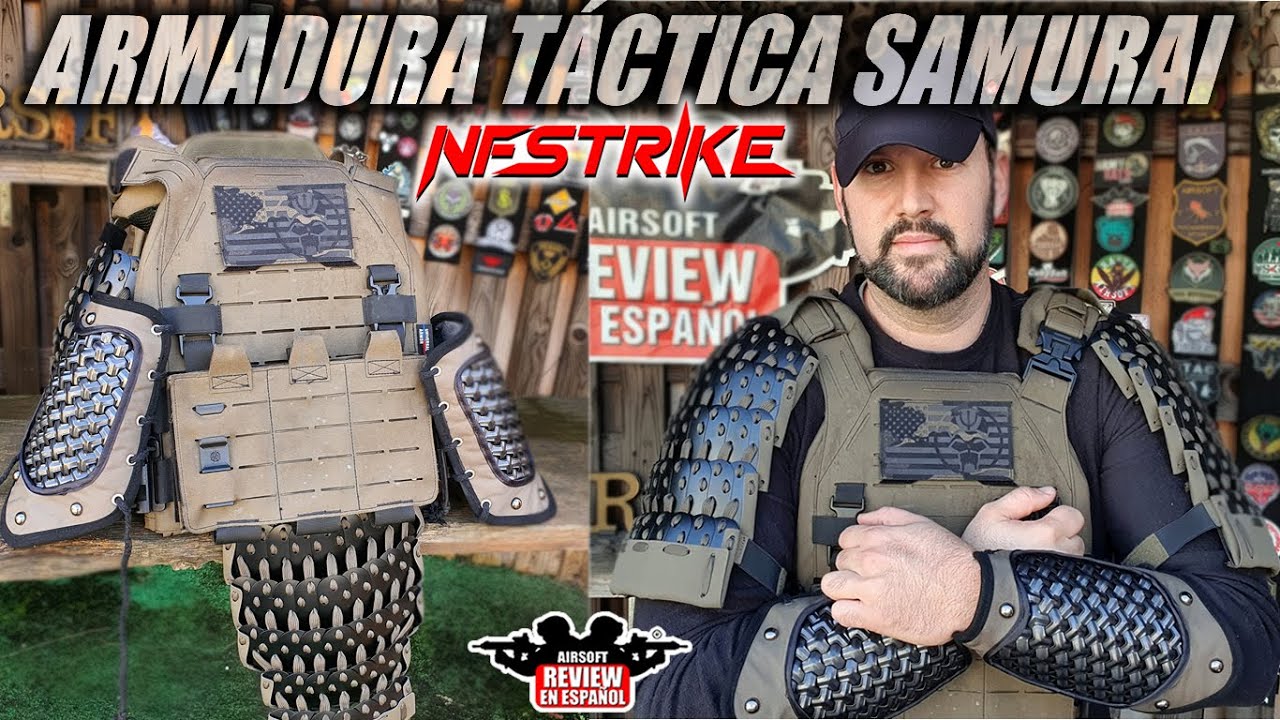 Armadura Táctica Samurai NFSTRIKE | Airsoft Review en Español - YouTube