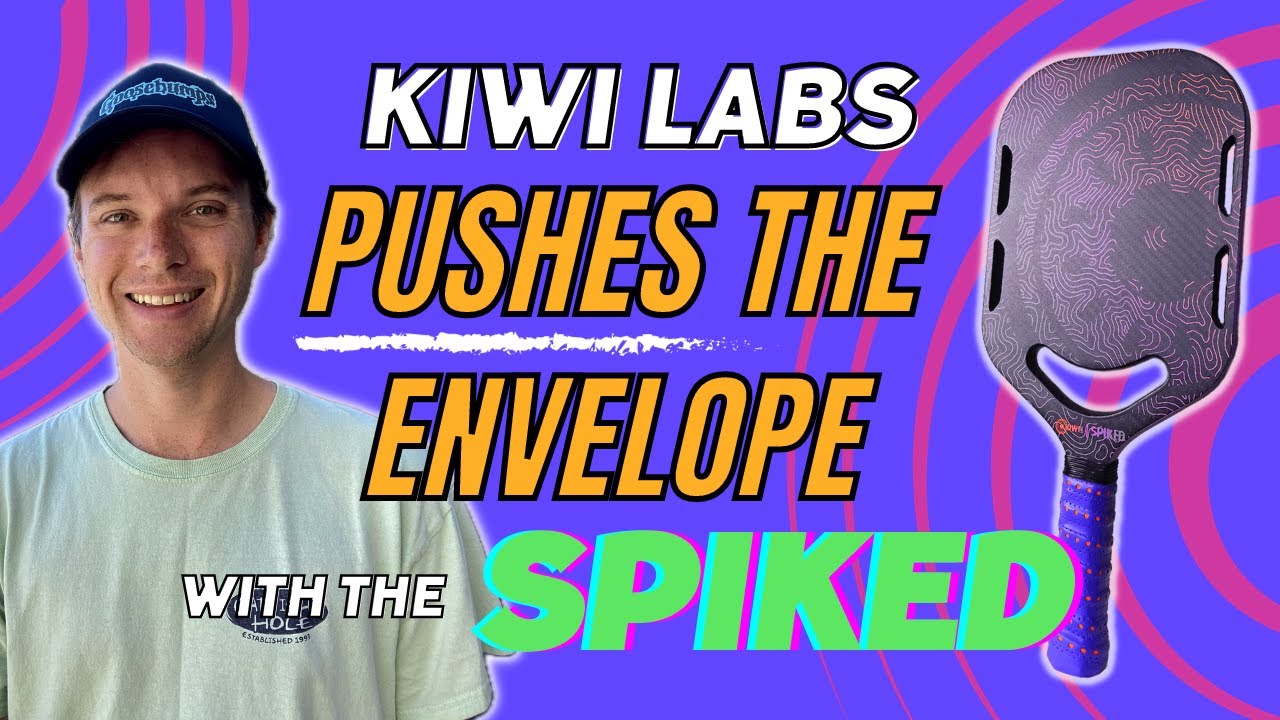 KiwiLabs Spiked Thermoformed Pickleball Paddle Review: Pushing the ...
