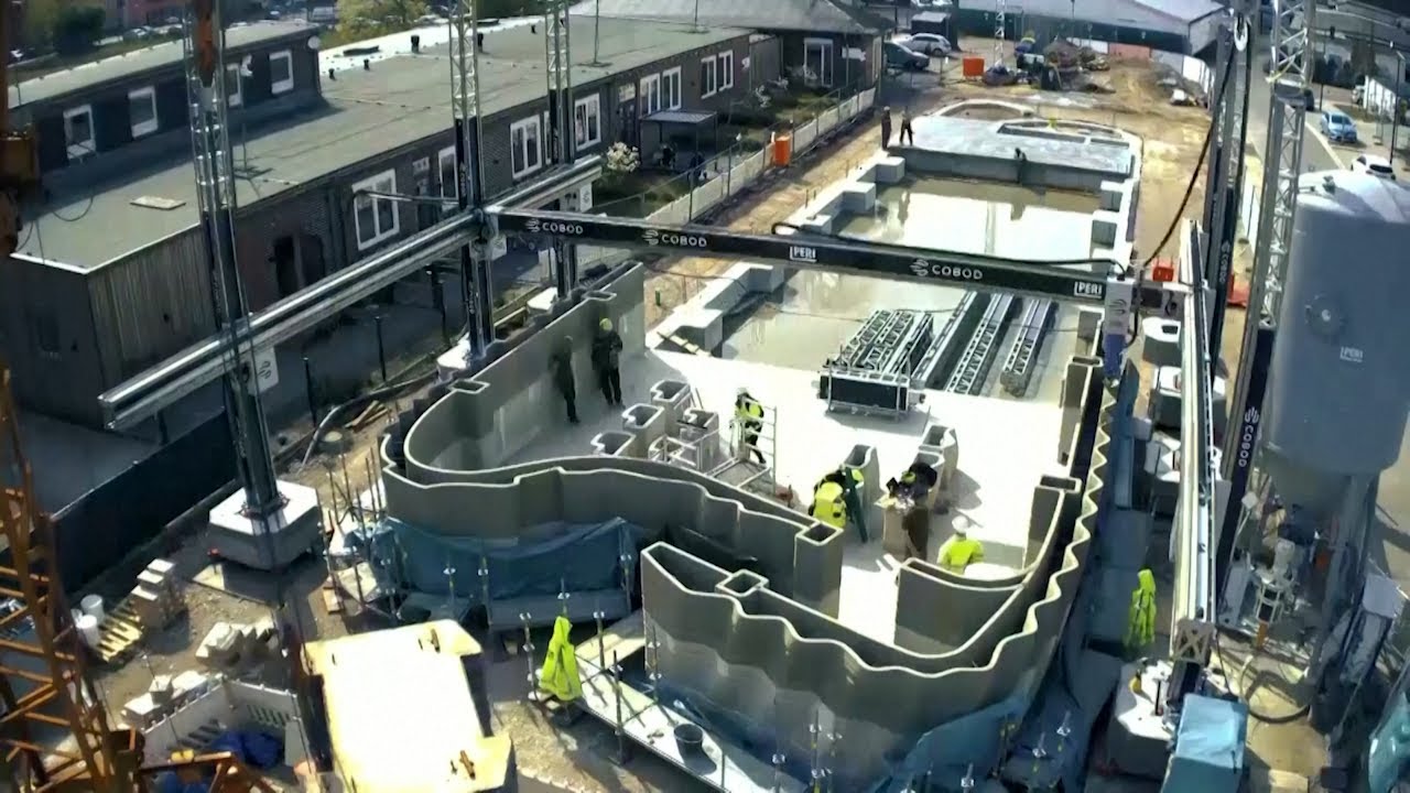 Construction of “Europe’s largest 3D-printed building” in Germany takes ...