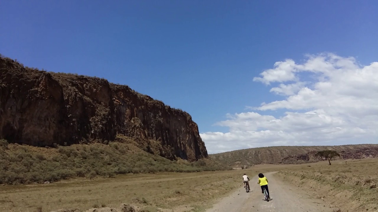 Bicycle Ride In Hell's Gate National Park, Kenya - YouTube