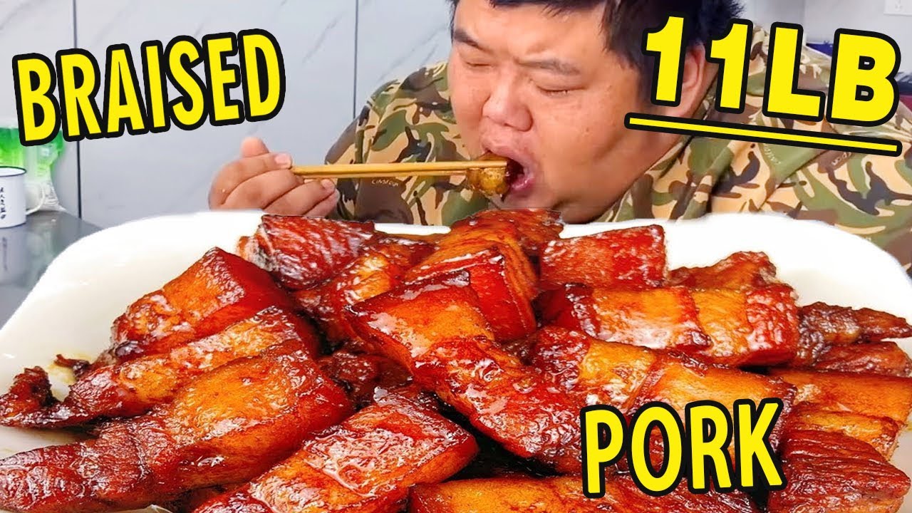 Brother Monkey bought 11 pounds of pork belly to make braised pork. It ...