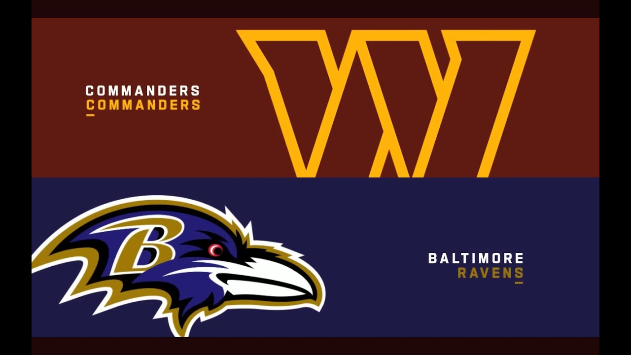 Game Highlights Washington Commanders vs Baltimore Ravens NFL 2024 ...