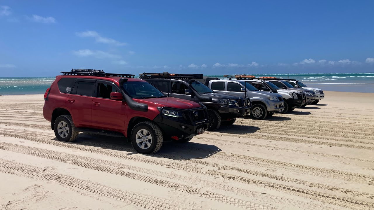 Fraser trip Sandy Cape ngala Rocks - YouTube