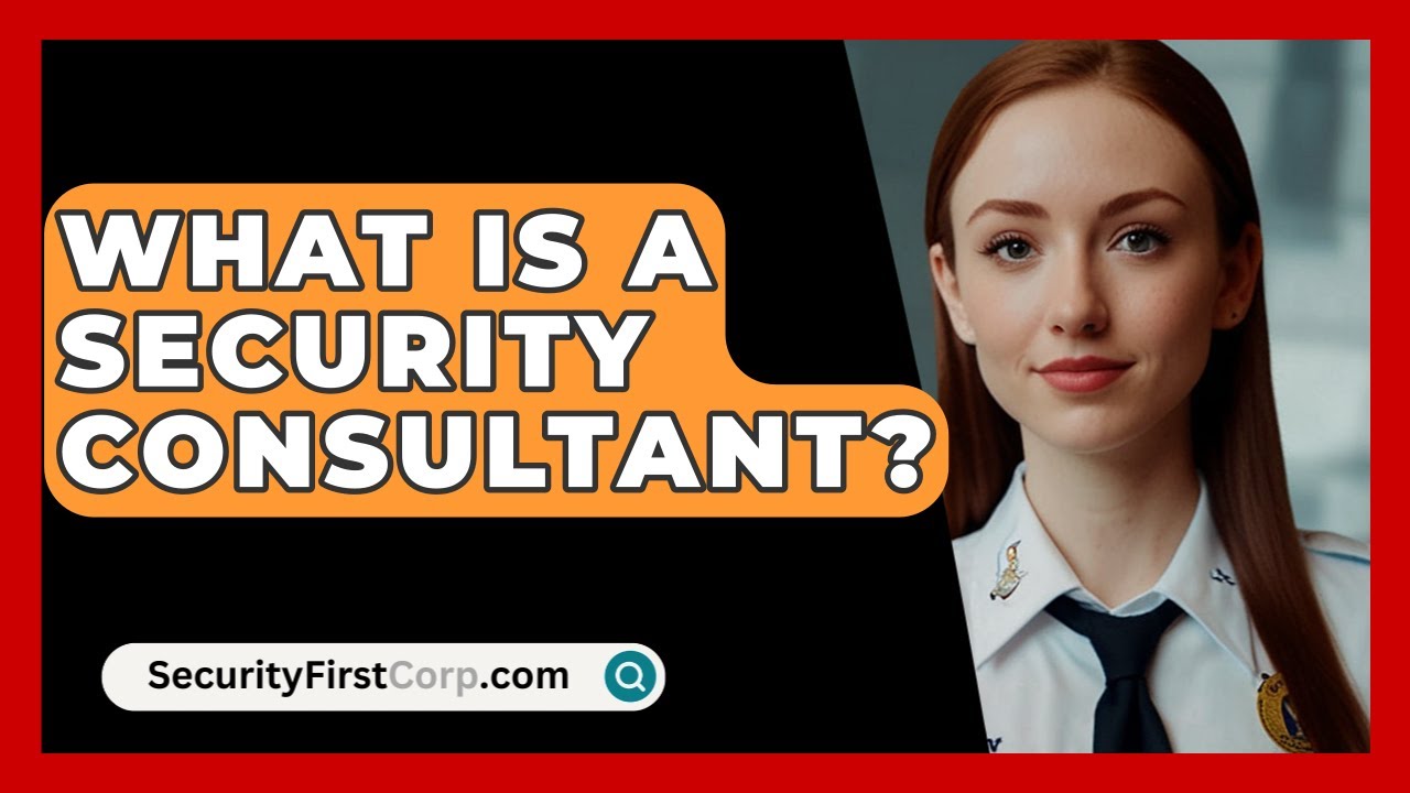 What Is A Security Consultant? - SecurityFirstCorp.com - YouTube