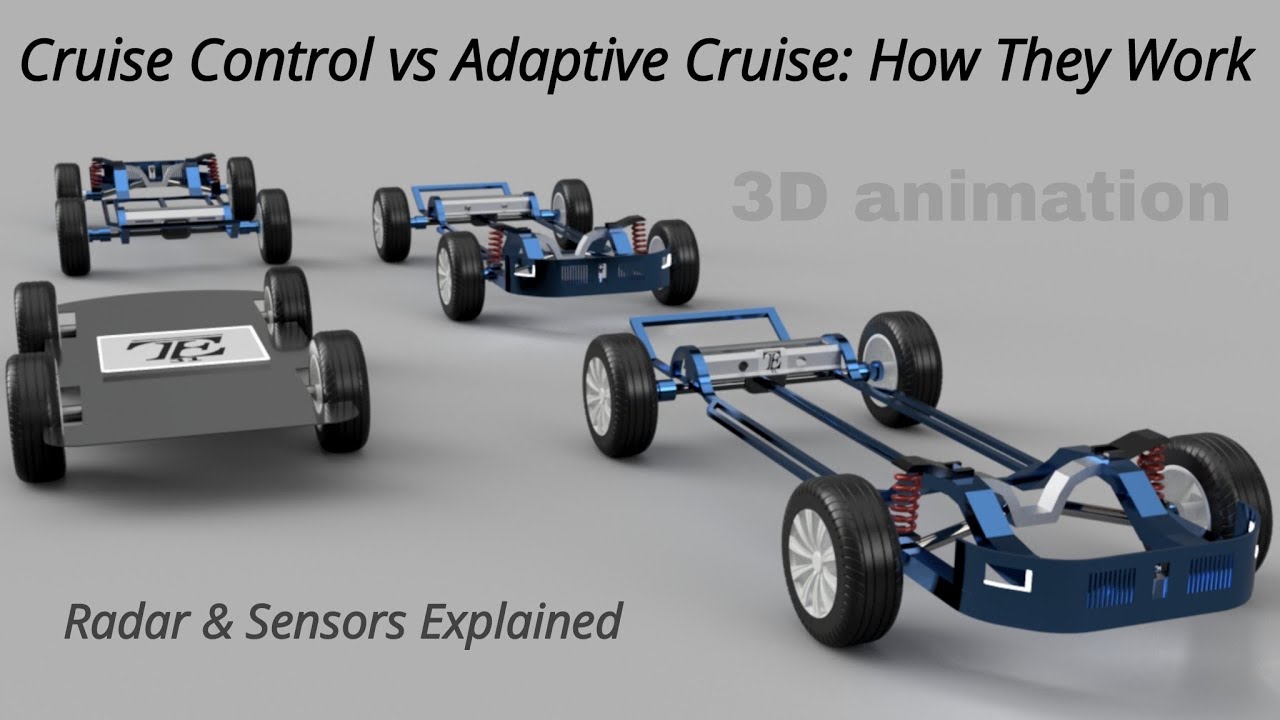 Cruise Control vs Adaptive Cruise Control Explained: Radar, Sensors ...