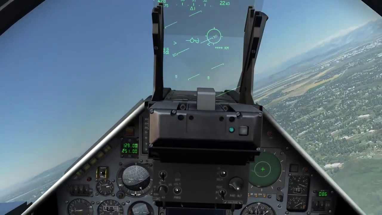 Prise en main M2000 DCS - training Rockets & Canon - YouTube