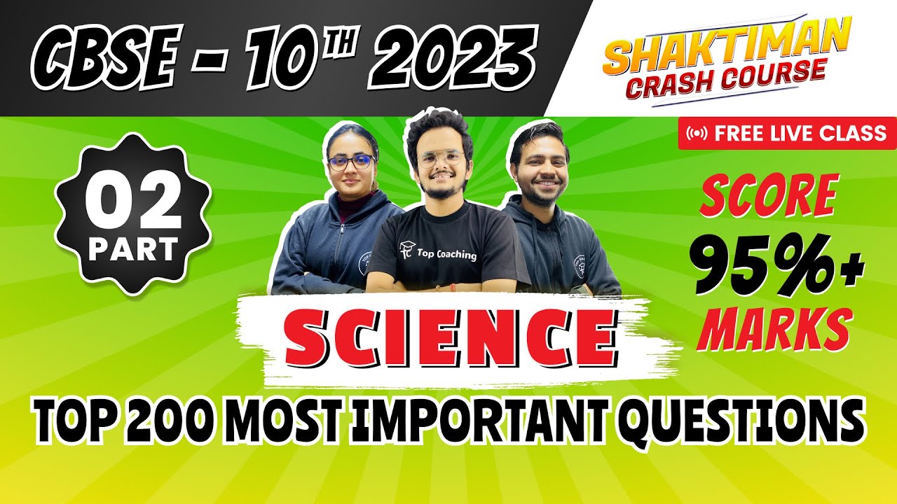 CBSE Most Important Questions For Class 10 Science Part 2 Top 200 cbse-most-important-questions-for-class-10-science-part-2-top-200