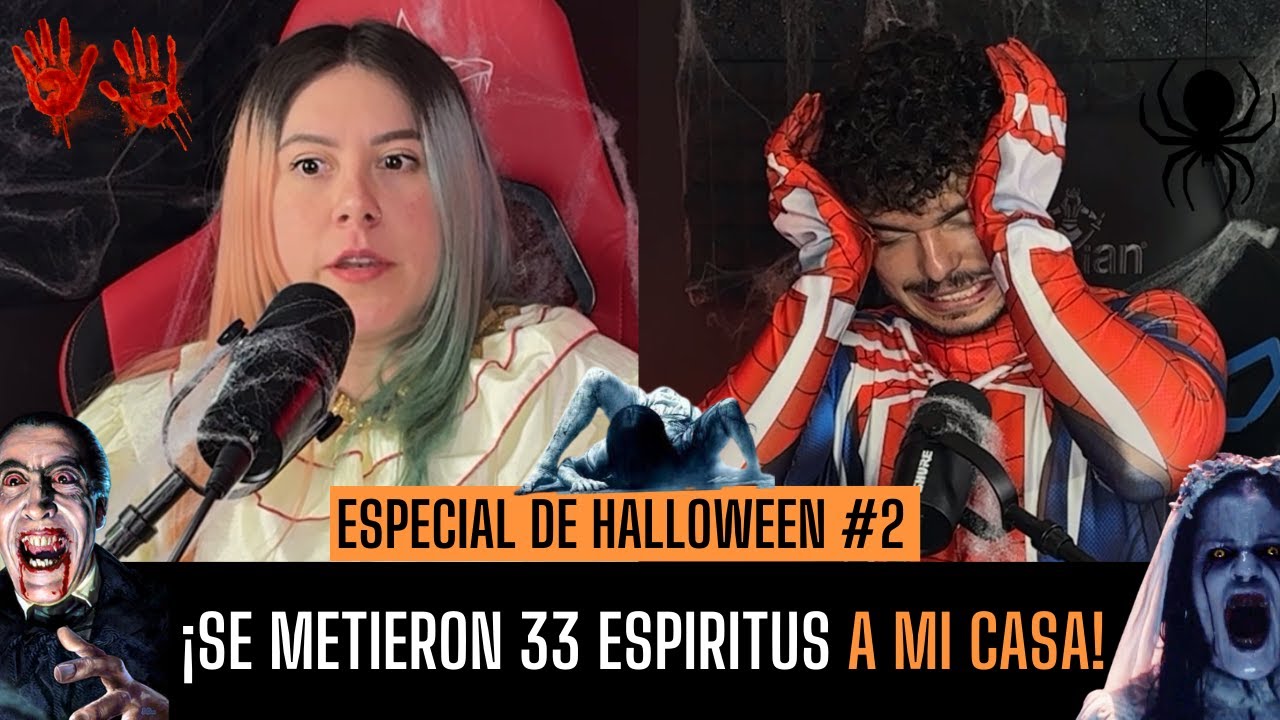¡SE METIERON 33 ESPÍRITUS A MI CASA! / Especial de Halloween#2 - YouTube Music