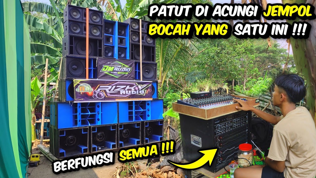 Luar Biasa Risetan Sound System Bocah Satu ini || Sampai Main 6W - YouTube