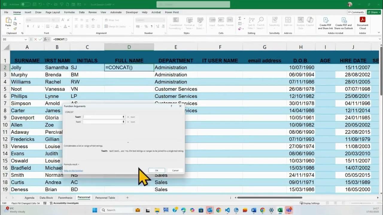 How to Use CONCATENATION in Excel | Combine Text Easily! - YouTube