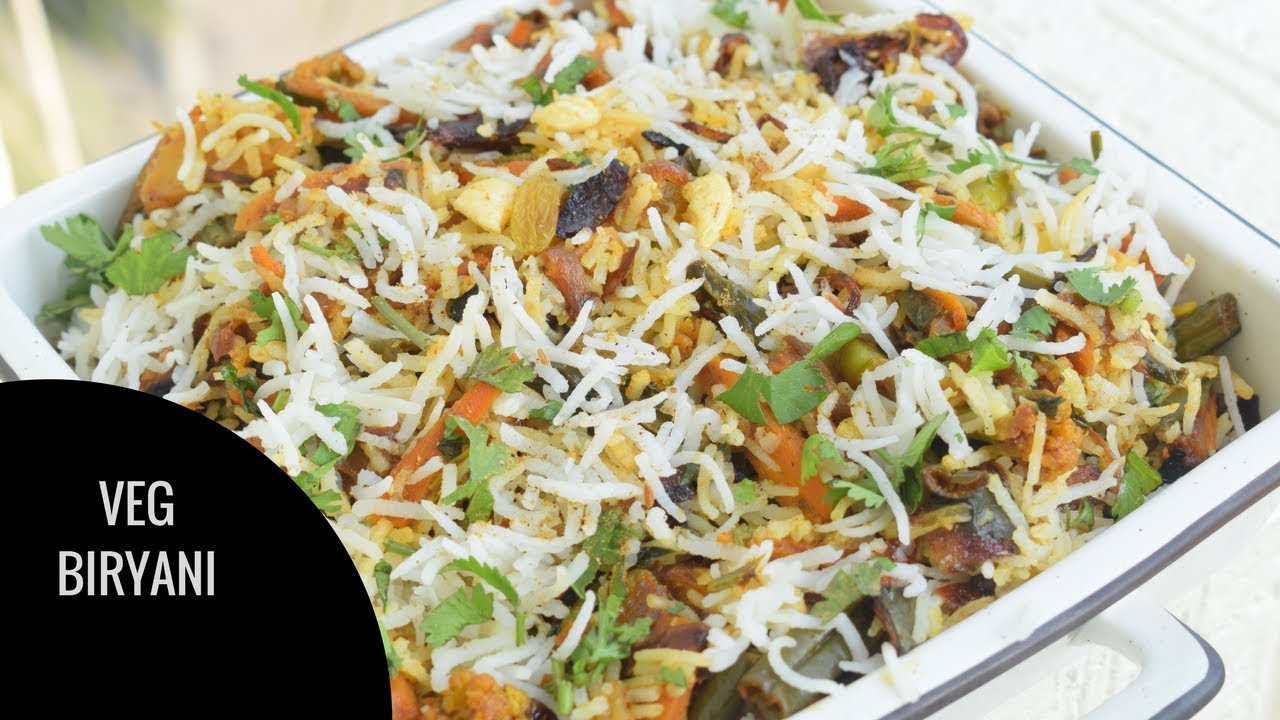 Veg Biryani Recipe | Instant Vegetable Dum Biryani | Diwali Special Veg ...