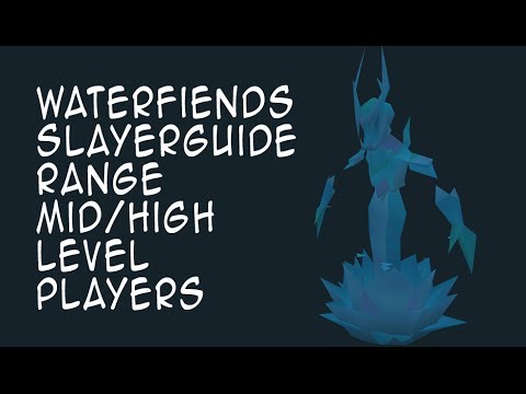 |RS3| Runescape waterfiends med-high level slayer guide 2014 |EOC ...