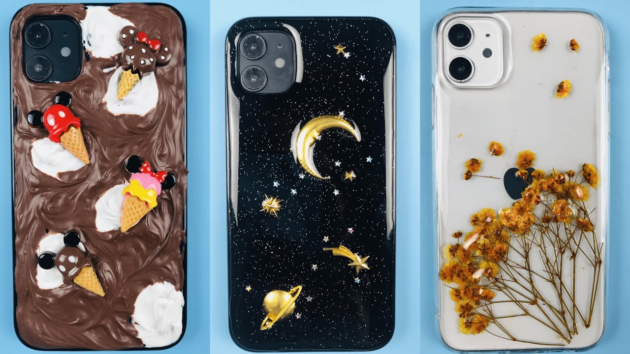6 diy phone case to make you phone unique, design with painting and ...