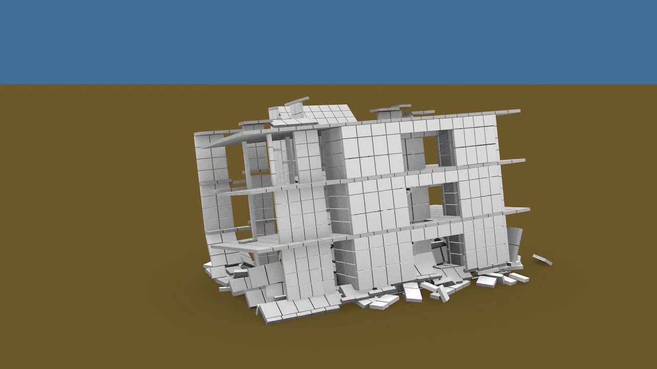 Bullet Constraints Builder (BCB) + Fracture Modifier System with Blender 2.79a - YouTube