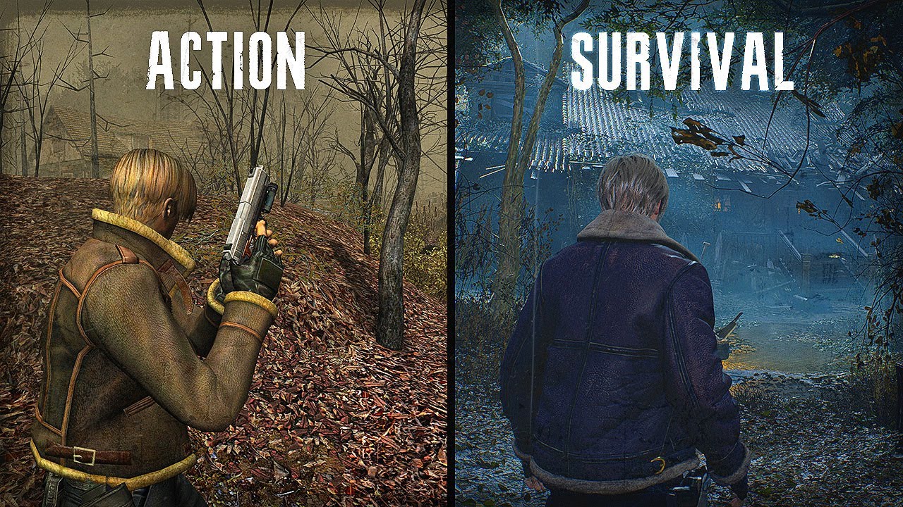 Resident Evil 4 VS Resident Evil 4 Remake | Who Wins The Opening Level ...