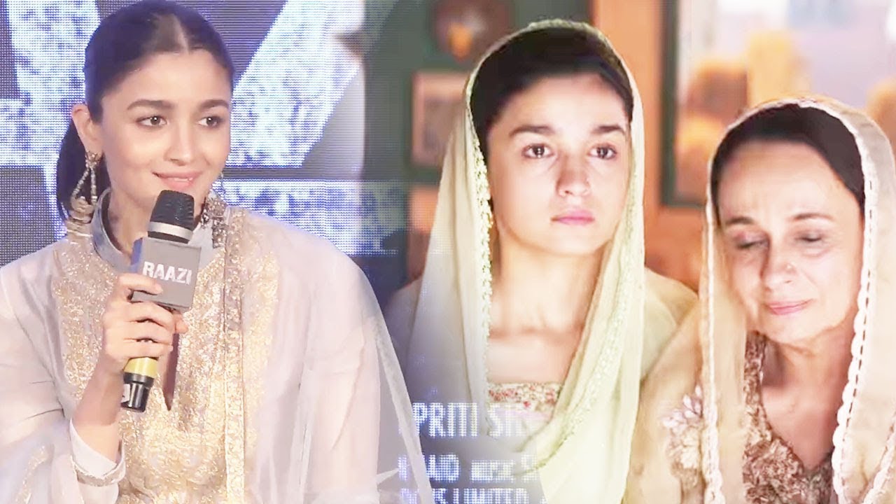Alia Bhatt Talks On Working With Her Mother Soni Razdan In Raazi Movie ...