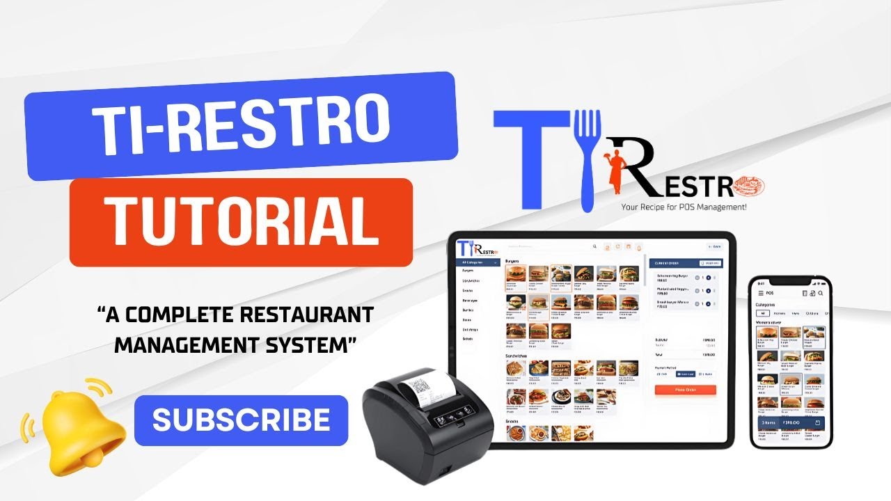 Simplify Your Restaurant with TI-Restro: Complete Guide! - YouTube