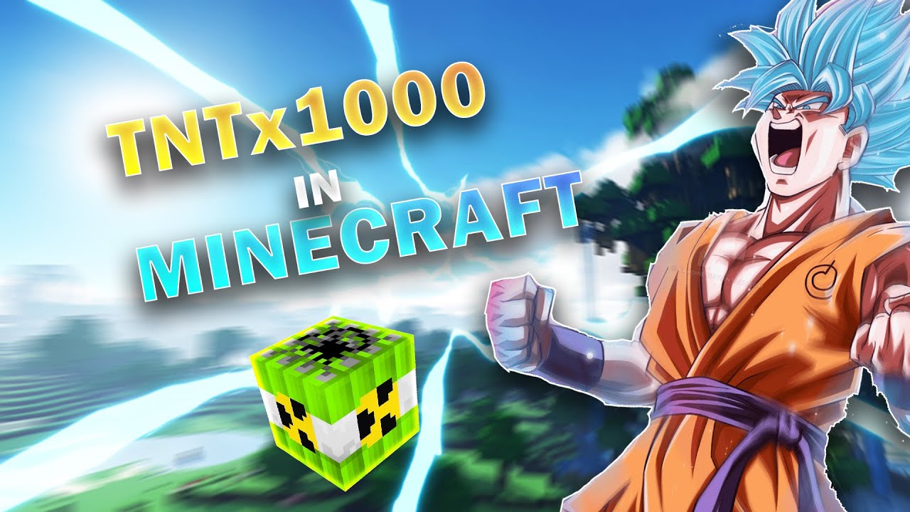 TNT *1000 IN MINECRAFT | 100 subscribers special! - YouTube