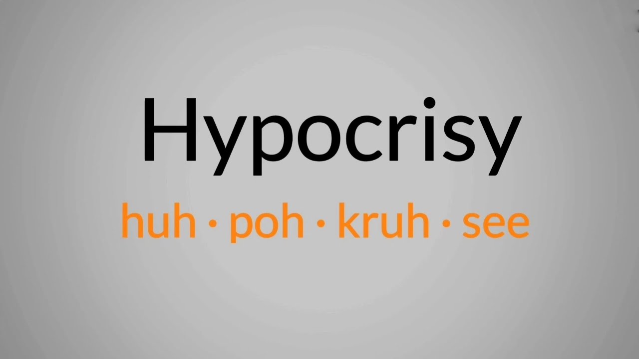 How to pronounce hypocrisy | Hypocrisy pronunciation | Hypocrisy ...