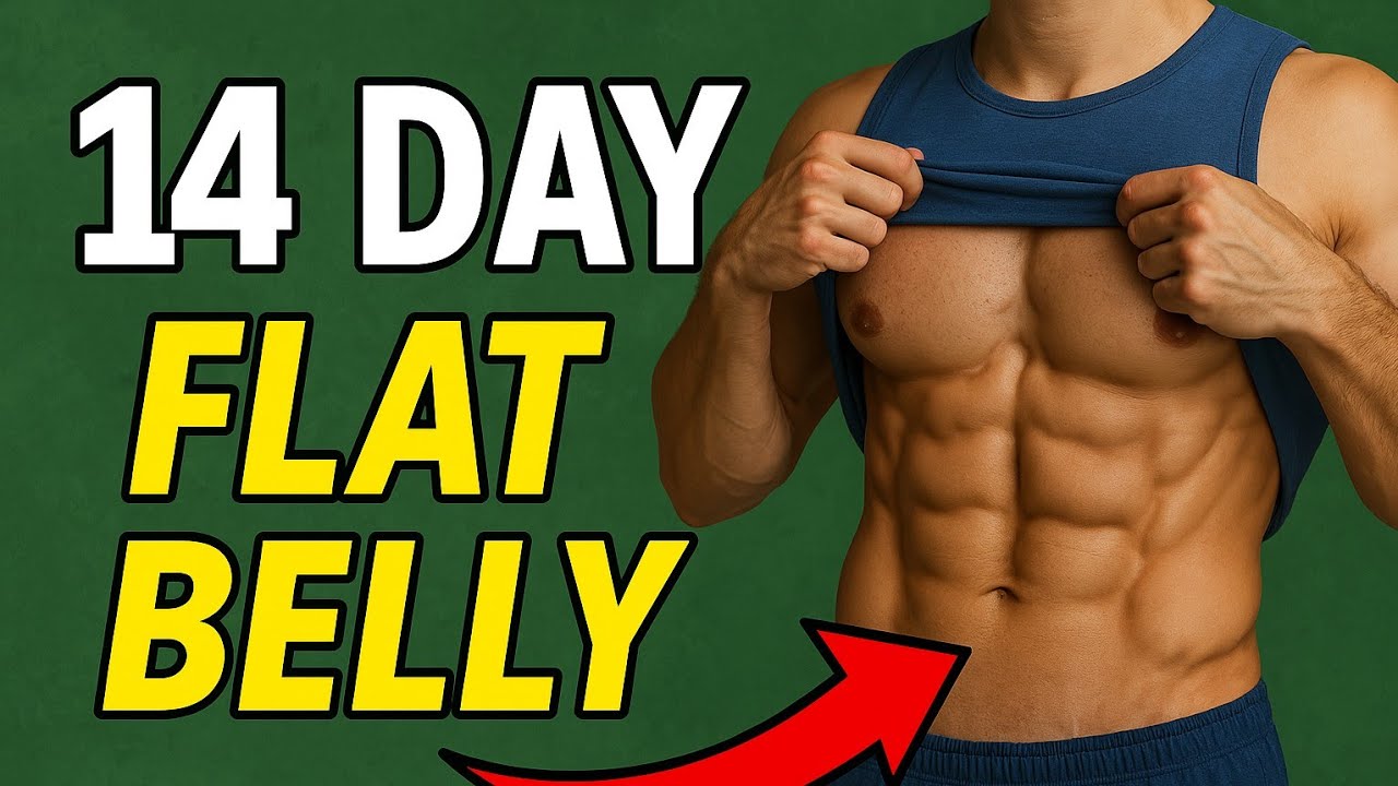 Flat Belly in 14 Days! Best Abs Workout for a Lean & Toned Stomach ...