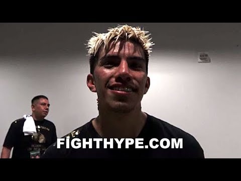 JOSE BALDERAS CELEBRATES WITH BROTHER KARLOS AND TEAM SECONDS AFTER 5TH ...