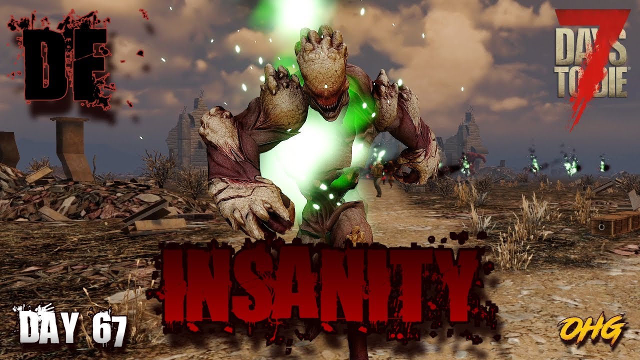Forever Tormented | Darkness Falls Insane Feral Sense | 7 Days To Die ...
