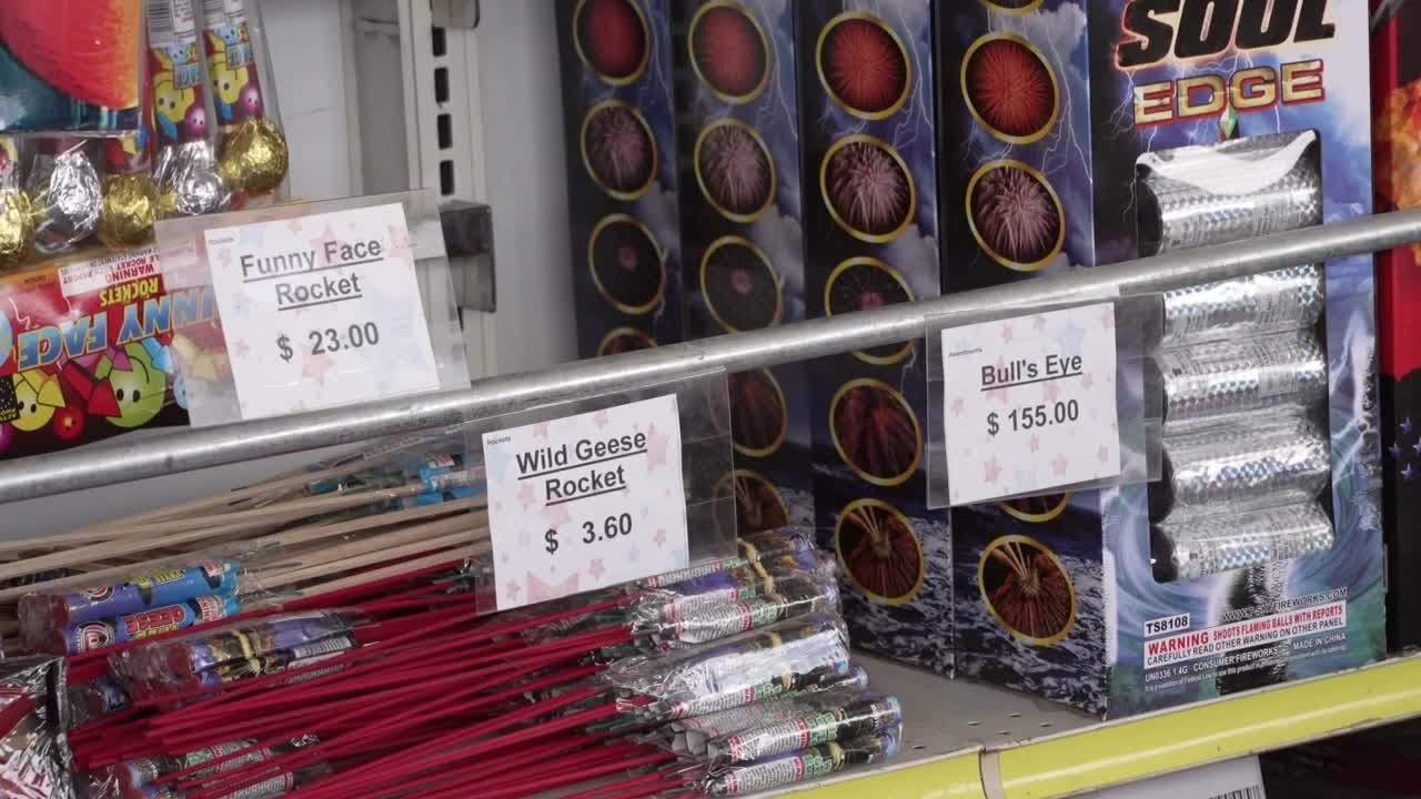 Decreasing fireworks prices spur bigger buying in Billings area - YouTube