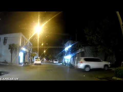 Lənkəran/Lankaran 3 aprel 2021/gecə şəhər turu/night city tour/Cekilin Besir gelir Zawanbeats