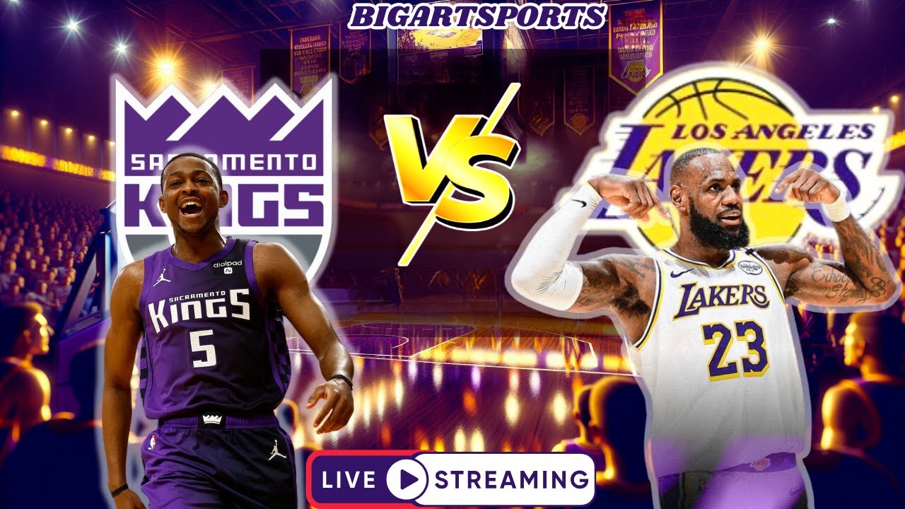 Lakers vs Kings LIVE NBA game play by play reaction. #nba #lakers # ...