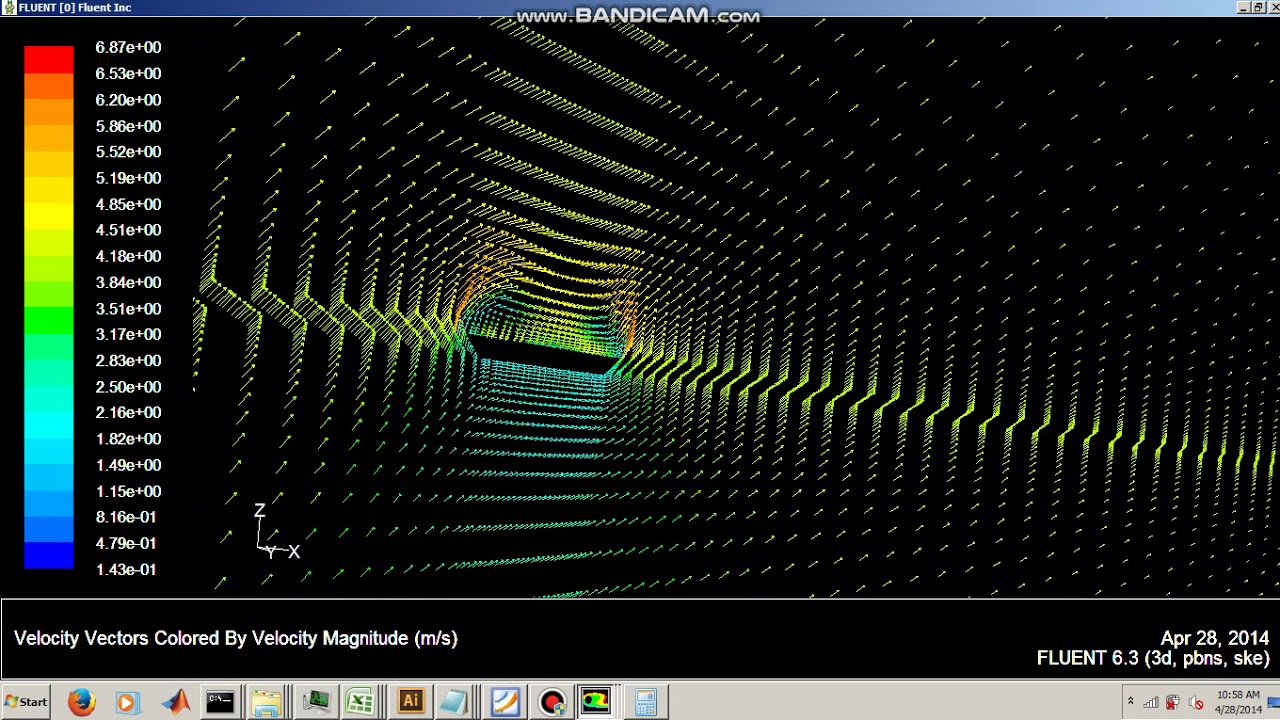 55 deg Delta Wing Fluent CFD Simulation - YouTube