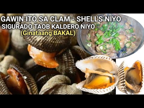 Pinatuyo sa Gata Na Laman ng Shells (BAKAL) - Try this simple Recipe ...