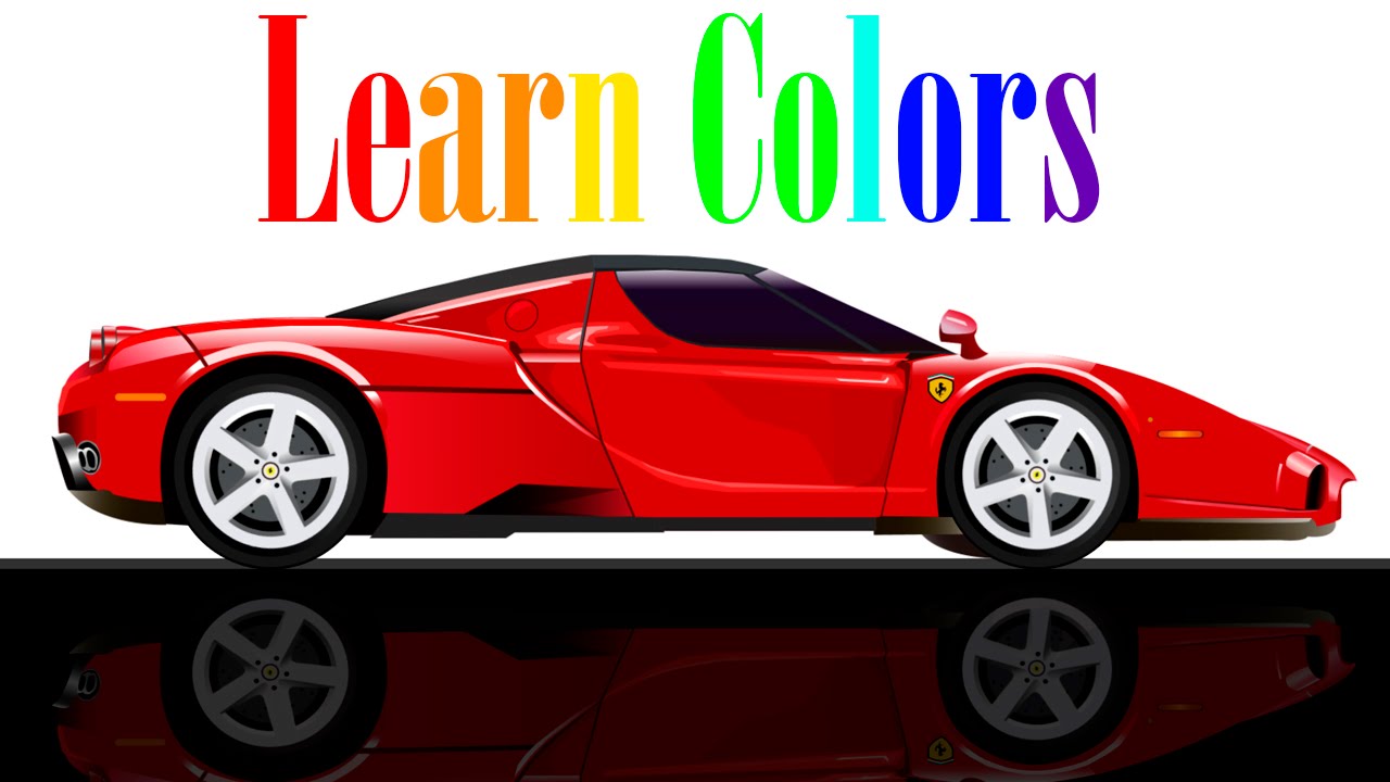 Learn Colors with Car Paint for Children, Kids and Toddlers- Learn ...