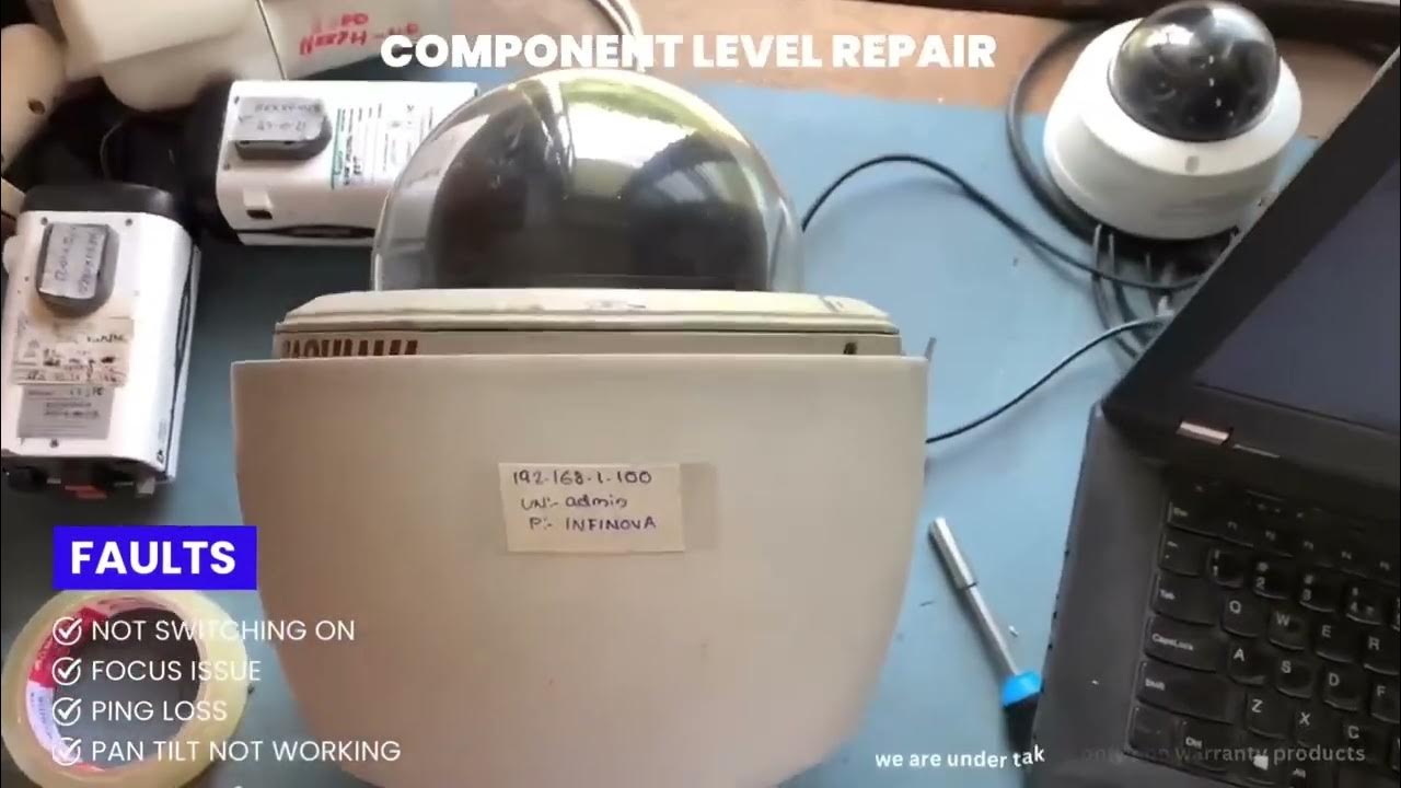 Infinova Ptz Camera Repair Service (Model: VT230-A233-B) - YouTube