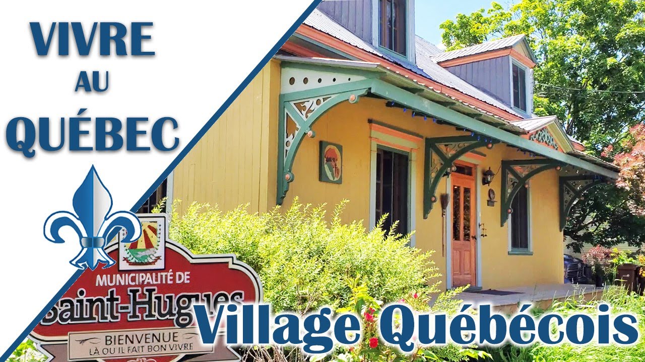 Un village Québécois magnifique à la campagne - Vivre au Québec - - YouTube