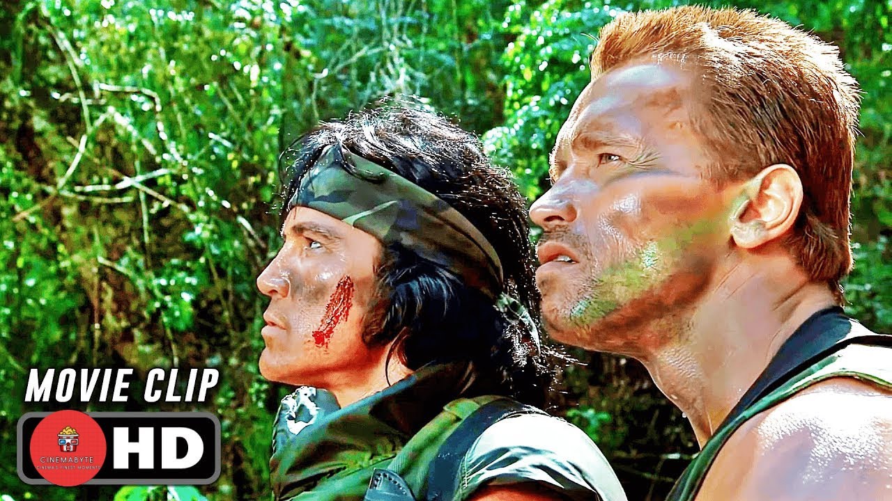 Billy’s Spooked Moment | PREDATOR (1987) Arnold Schwarzenegger | Iconic ...
