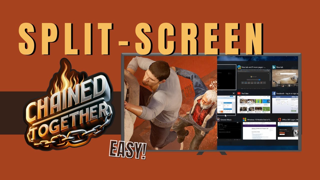 How To Play Split Screen In Chained Together (EASY) - 2025 - YouTube