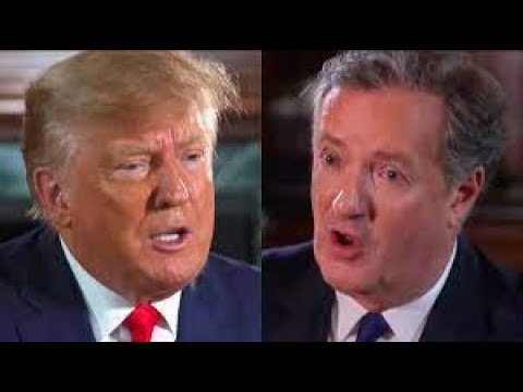 Donald Trump Throws Fit At Piers Morgan Over Election Claim Rebuttal ...