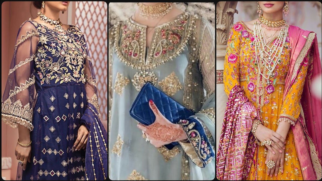 Trendy Party Wear Designer Dresses Ideas 2020/21 - YouTube